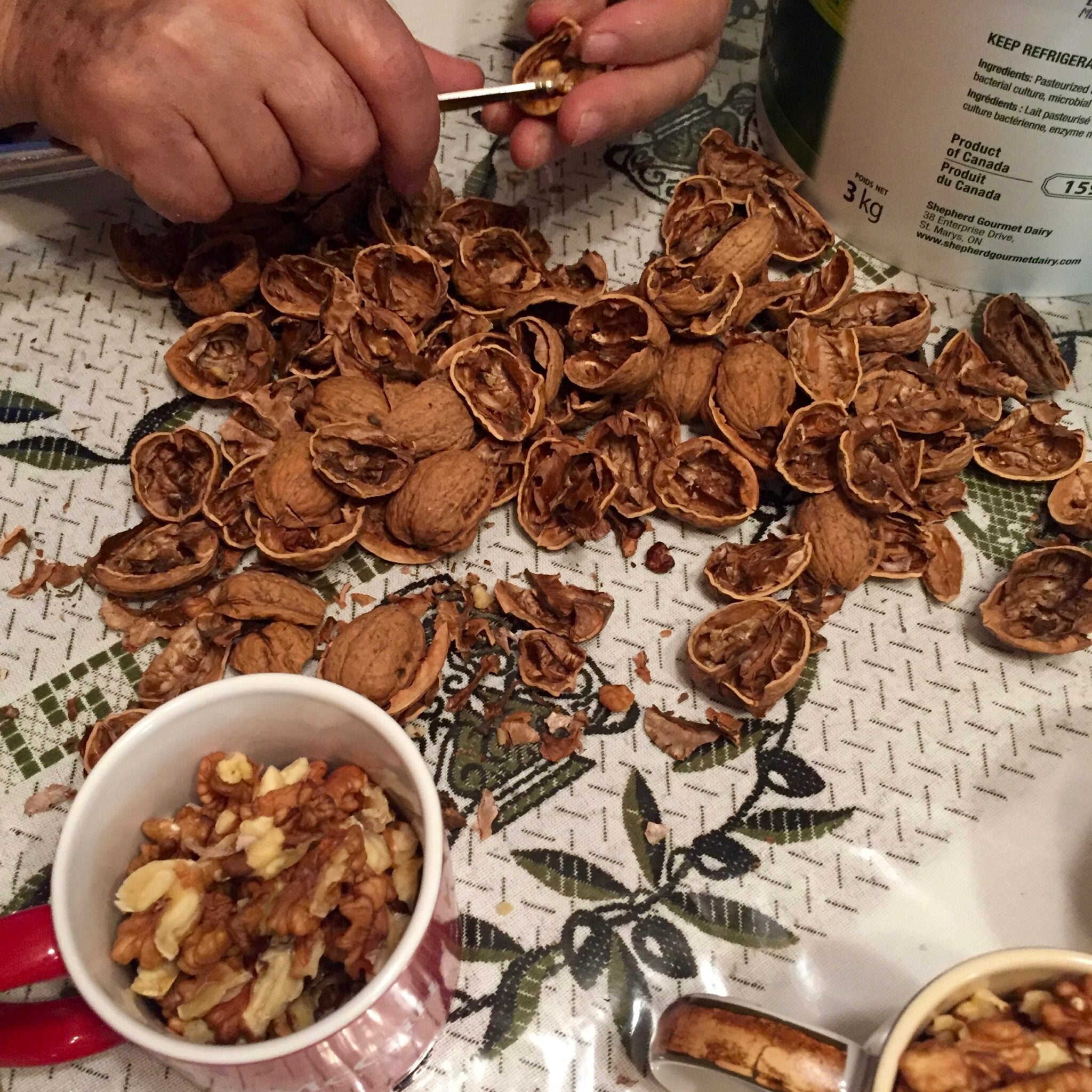 Greek walnut cake (Karydopita) - Mia Kouppa, Greek recipes