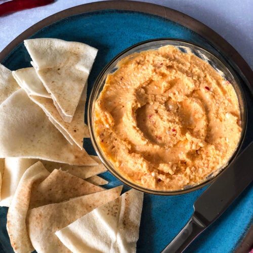 Tyrokafteri (tirokafteri) Spicy Greek feta dip - Mia Kouppa