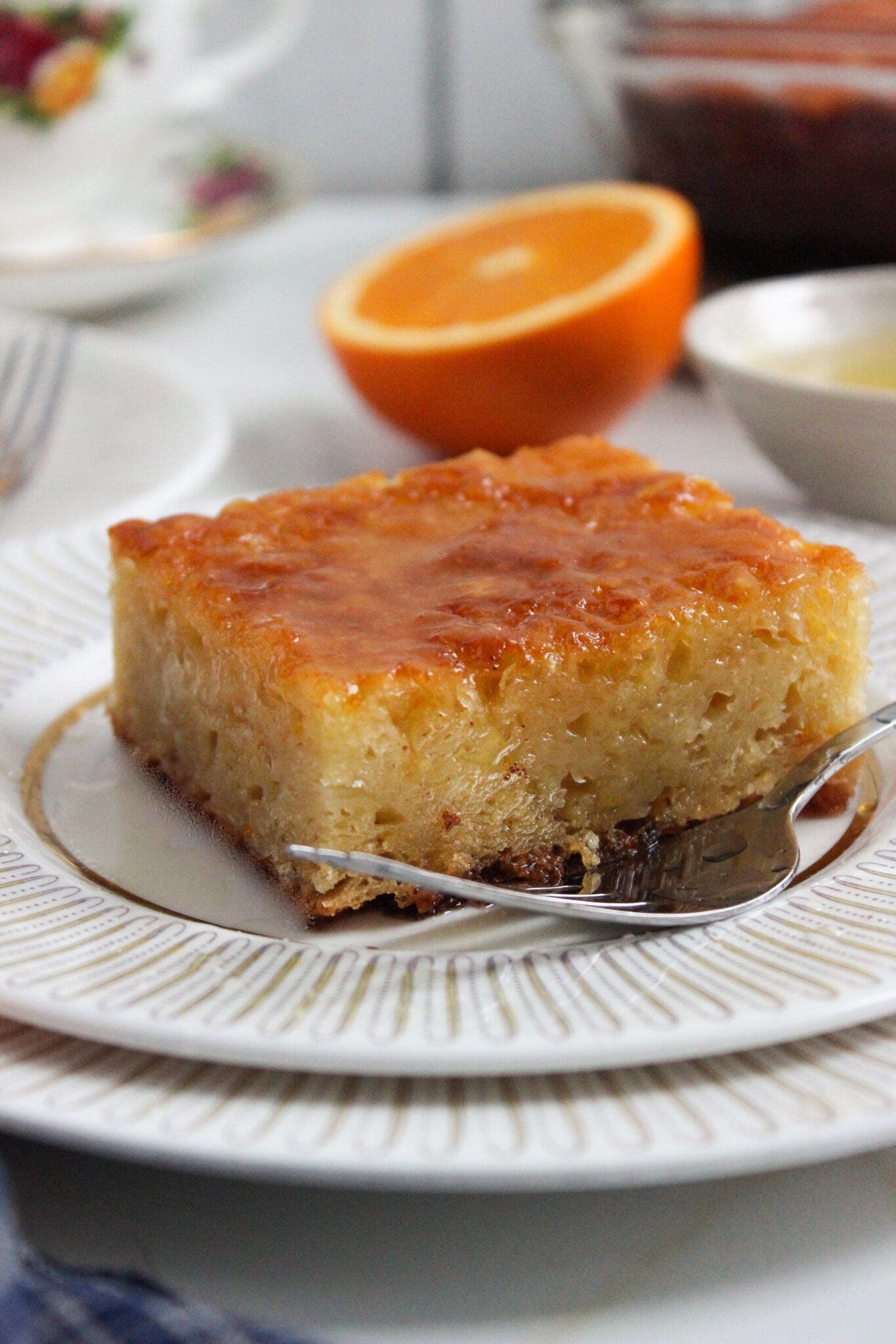 Bougatsa, Greek custard dessert - Mia Kouppa, Greek recipes