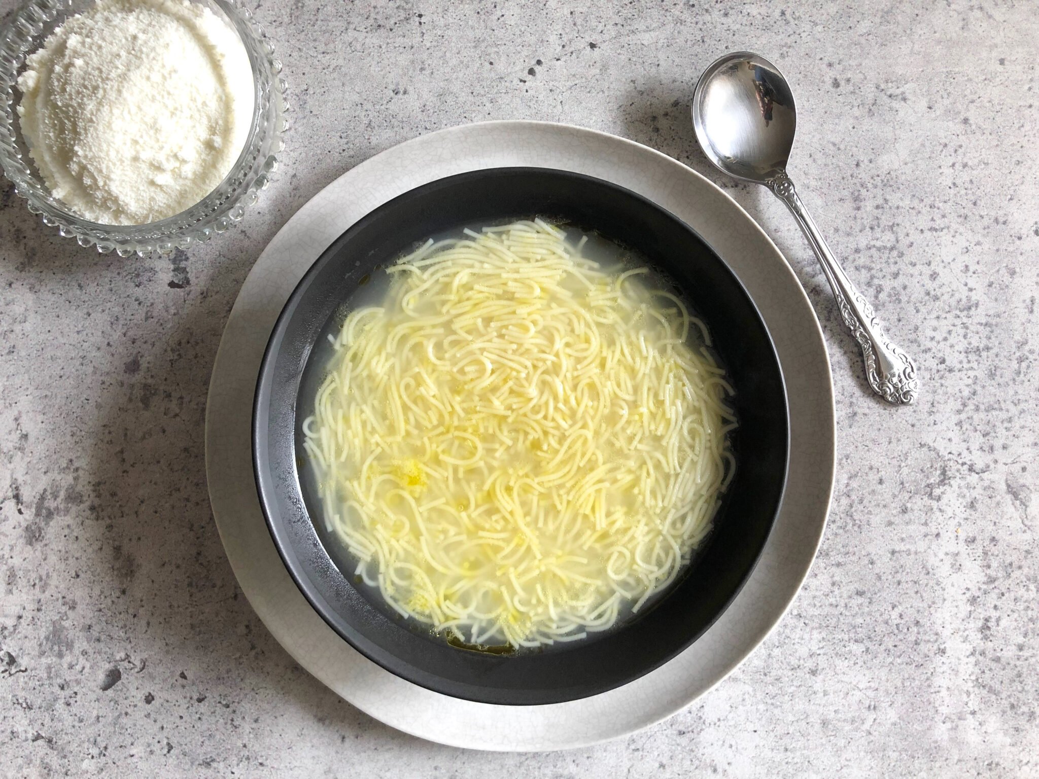 Fide soup (Fithe soup) (Σούπα φιδέ) - Mia Kouppa, Greek recipes