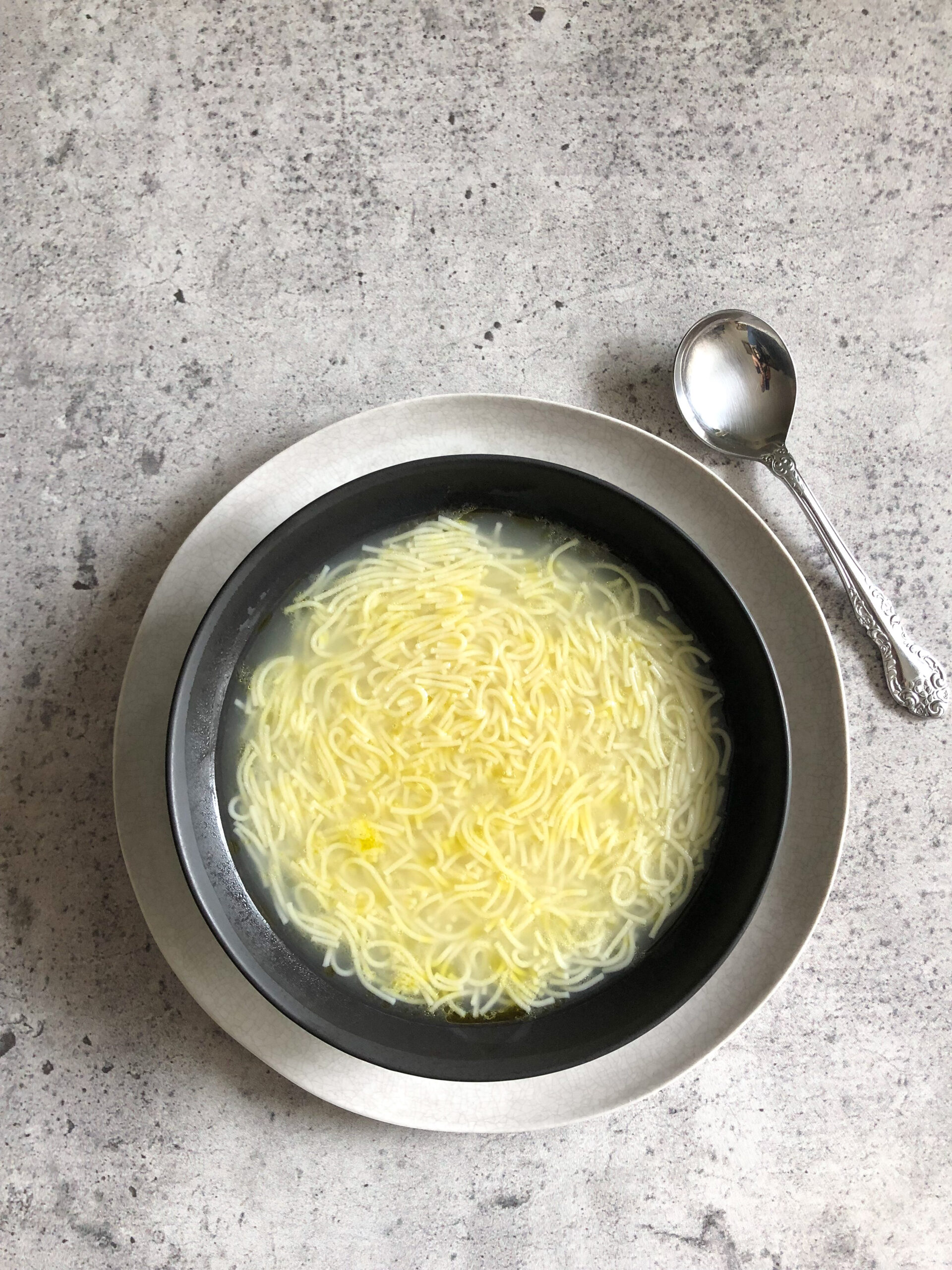 Fide soup (Fithe soup) (Σούπα φιδέ) - Mia Kouppa, Greek recipes