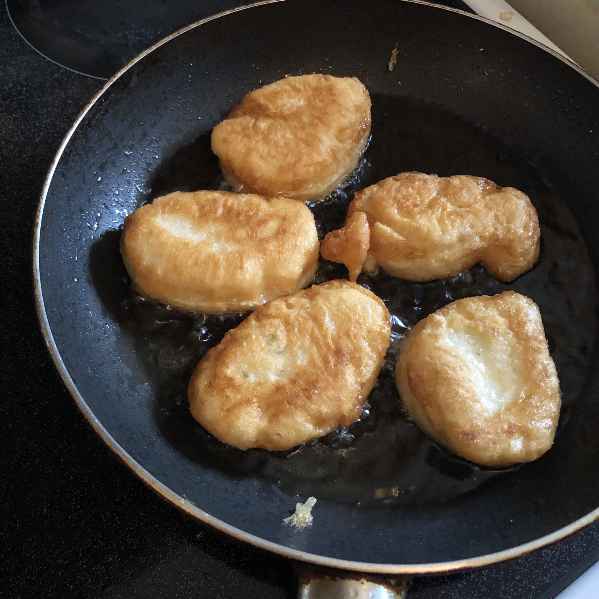 Tiganites (Greek-style pancakes) (Τηγανίτες) - Mia Kouppa, Traditional ...