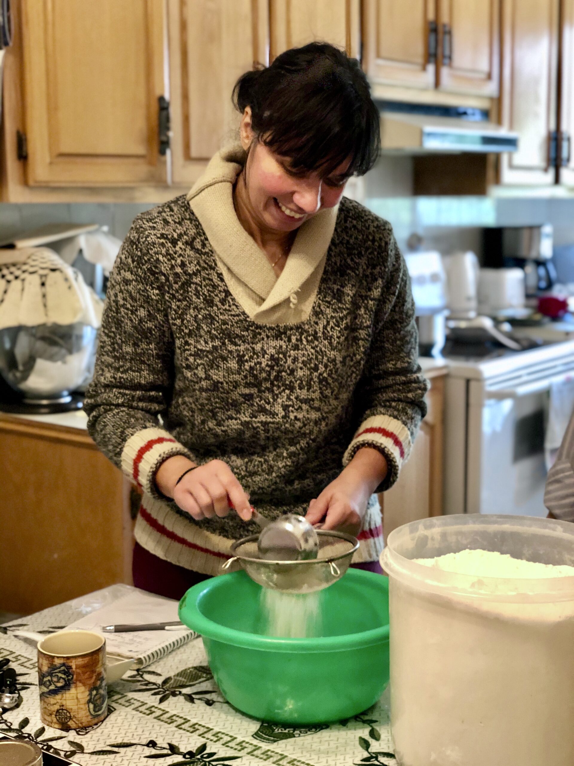 Tiganites (Greek-style pancakes) (Τηγανίτες) - Mia Kouppa, Traditional ...