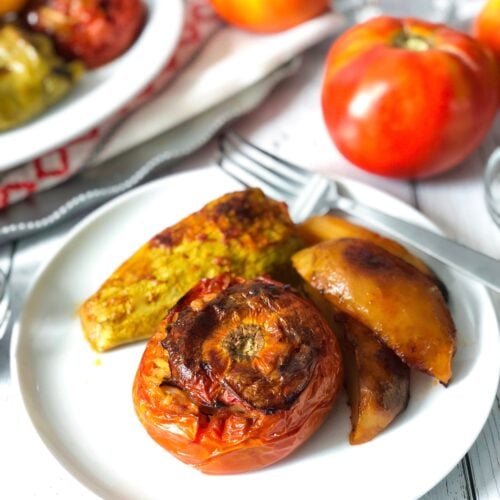 Best Yemista (Gemista), Greek stuffed vegetables - Mia Kouppa ...