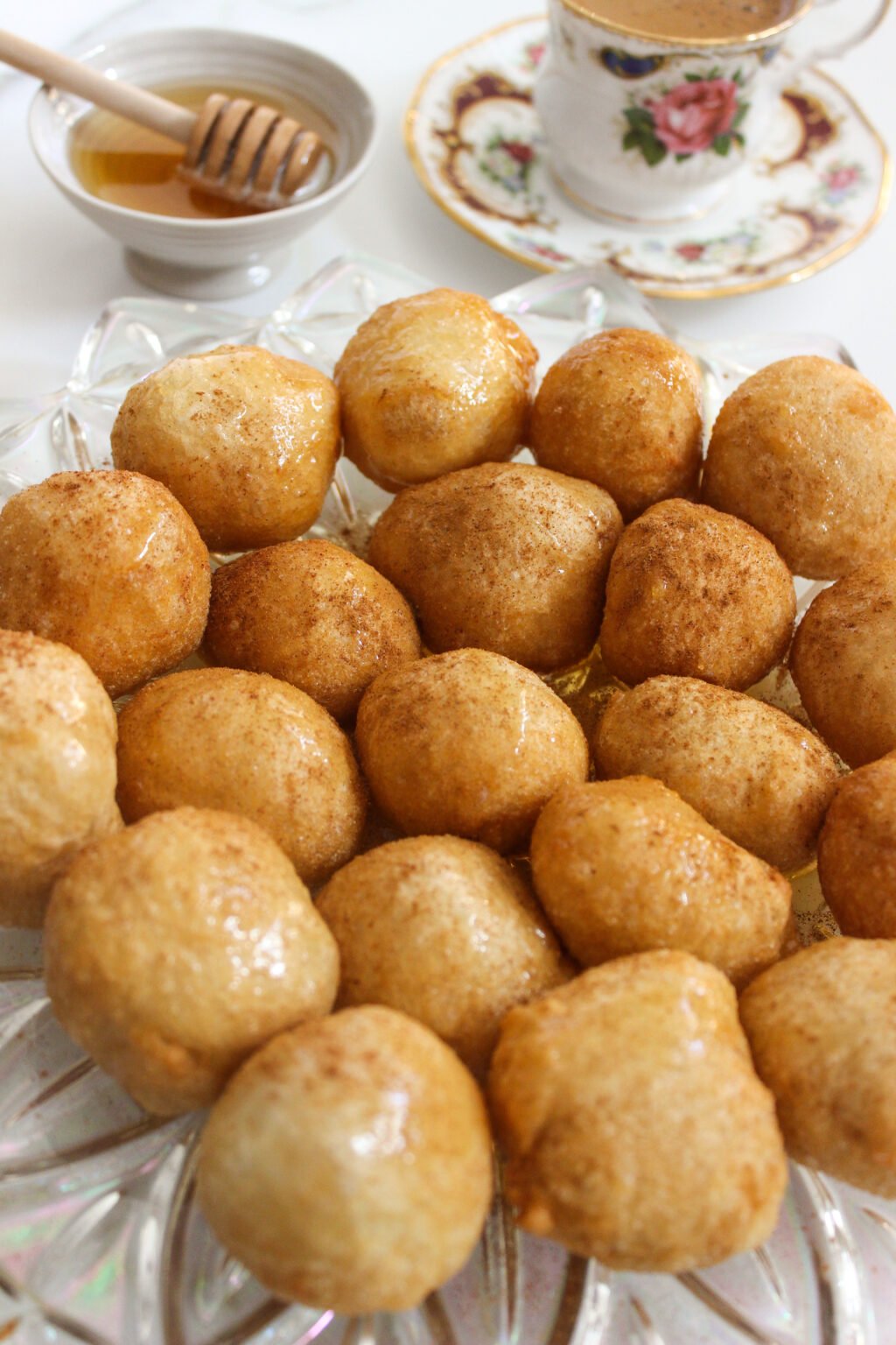 Tiganites (Greek-style pancakes) (Τηγανίτες) - Mia Kouppa, Traditional ...