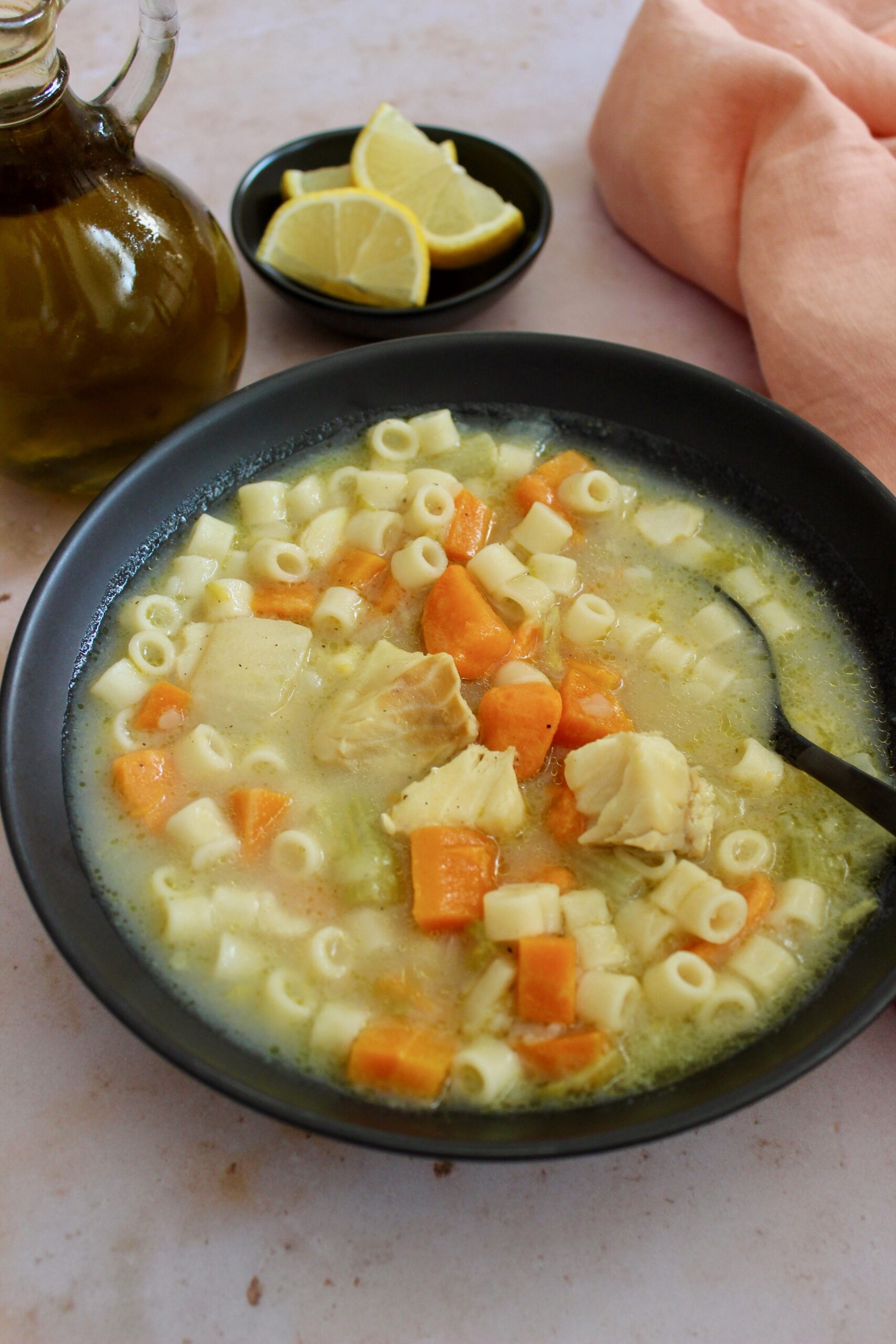 Fish Soup (Ψαρόσουπα) - Mia Kouppa, Traditional Greek recipes