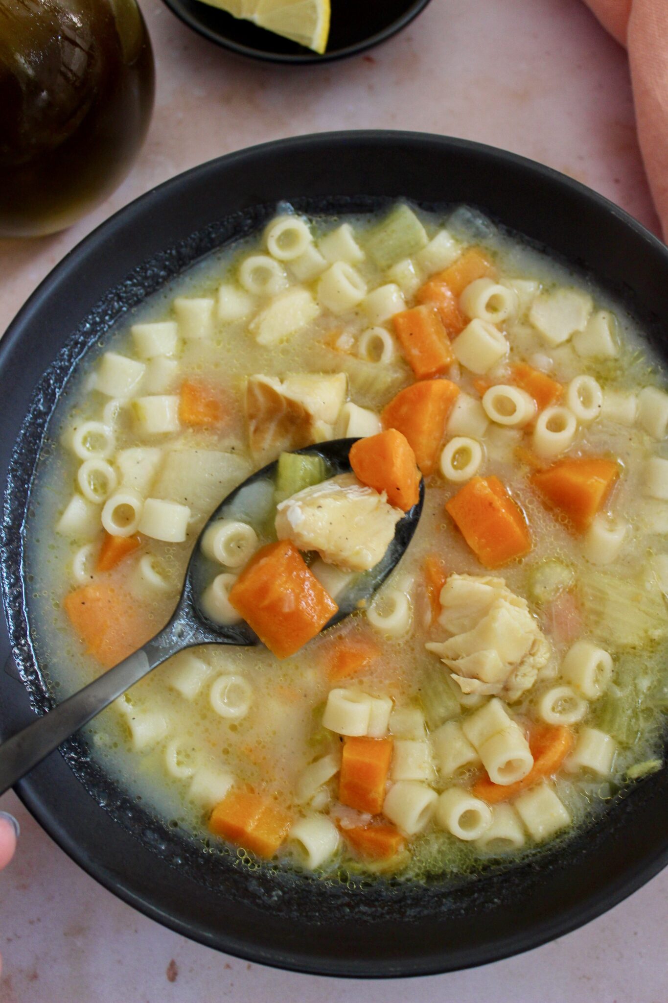 Fish Soup (Ψαρόσουπα) - Mia Kouppa, Traditional Greek recipes