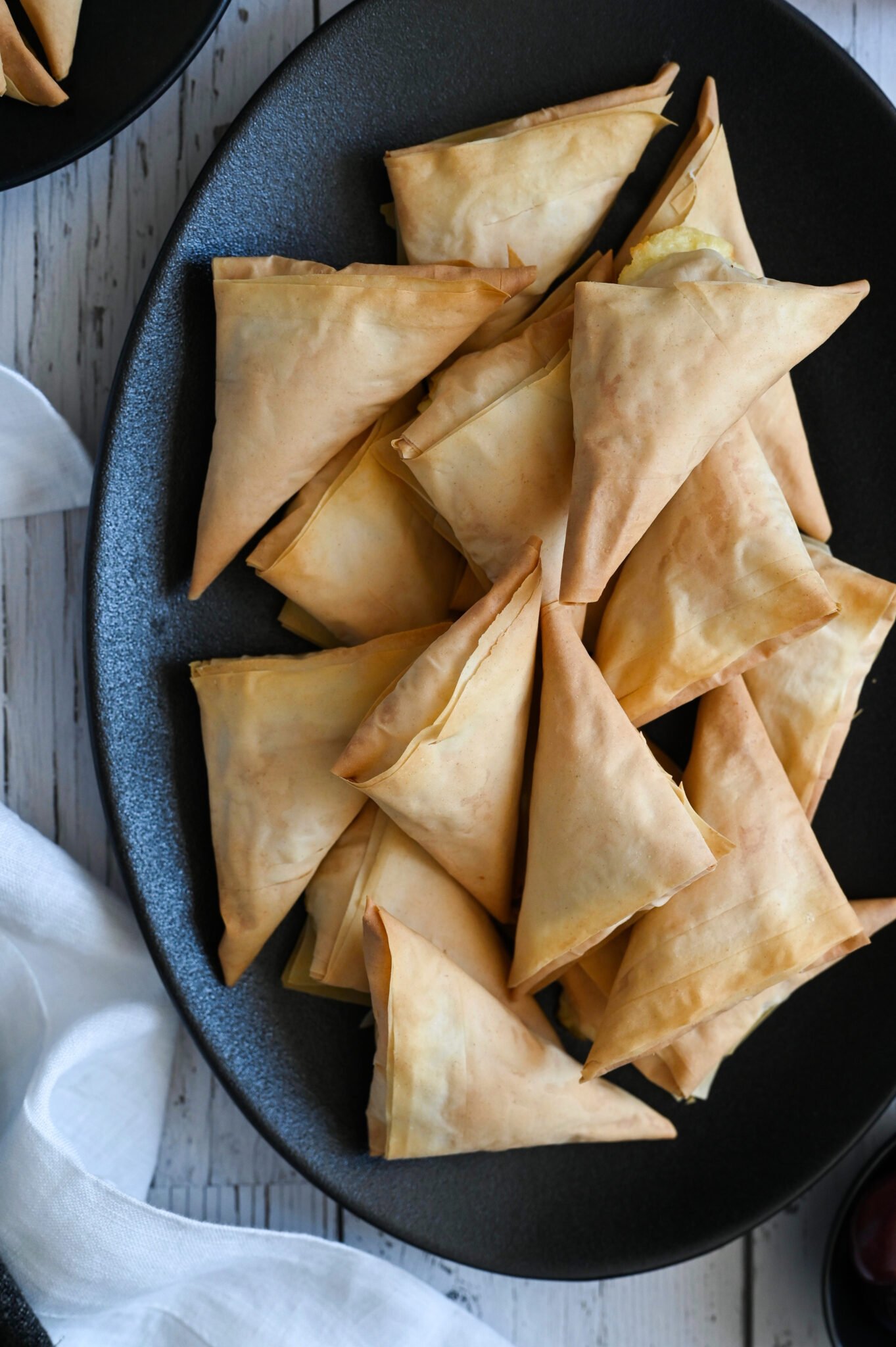 Tyropitakia or Cheese Pies (Τυροπιτάκια) - Mia Kouppa