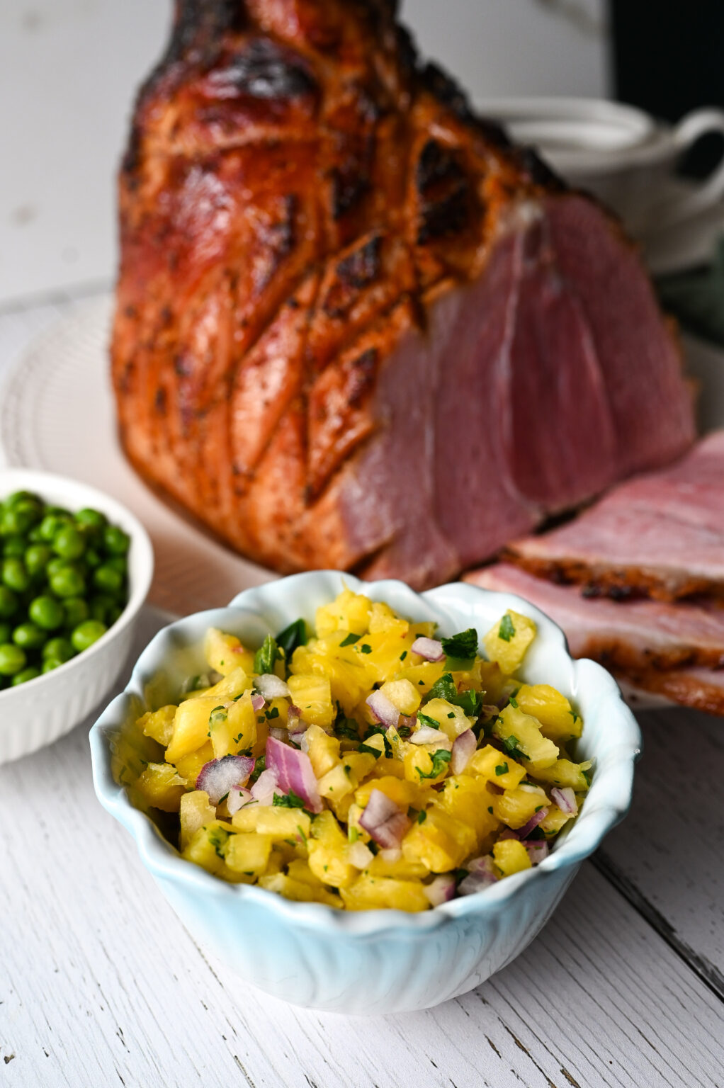 Maple glazed smoked ham - Mia Kouppa