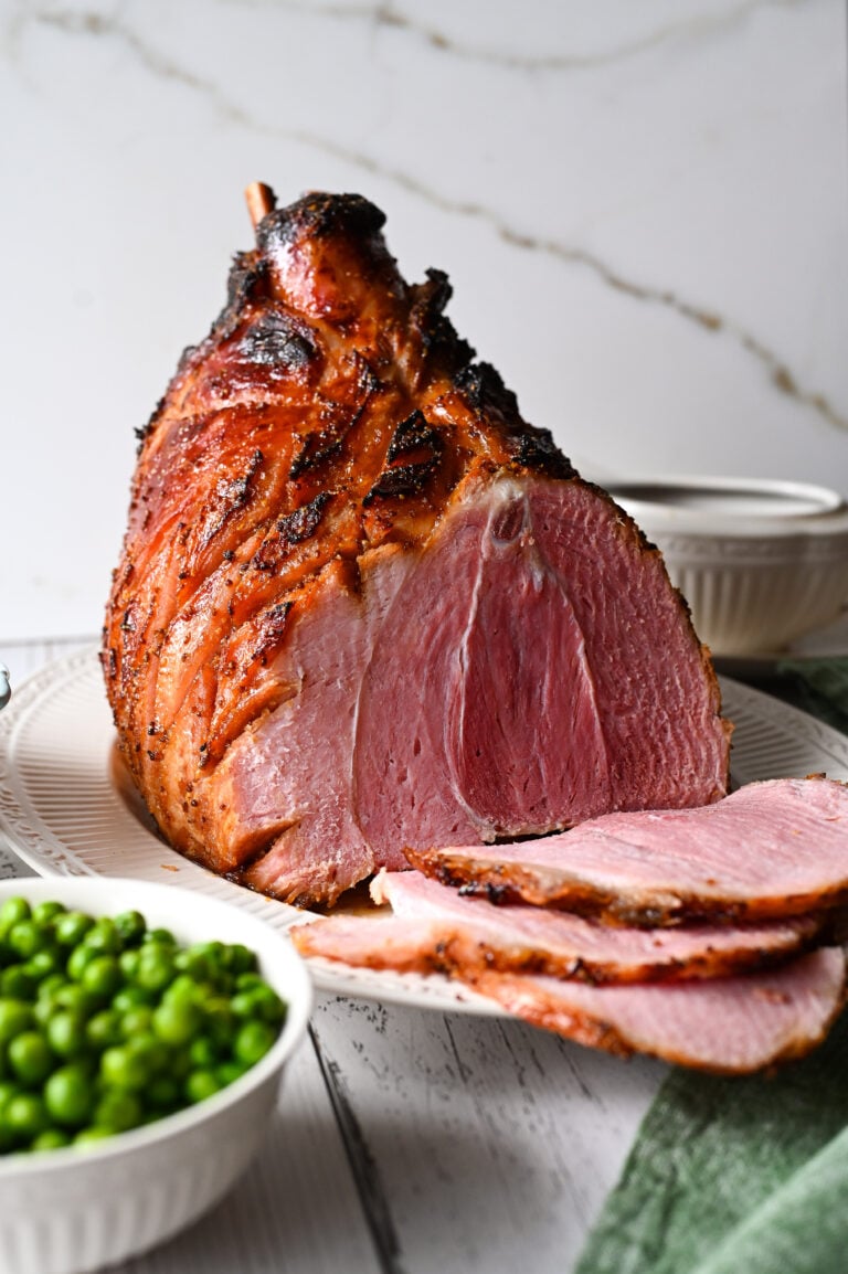 Maple glazed smoked ham - Mia Kouppa