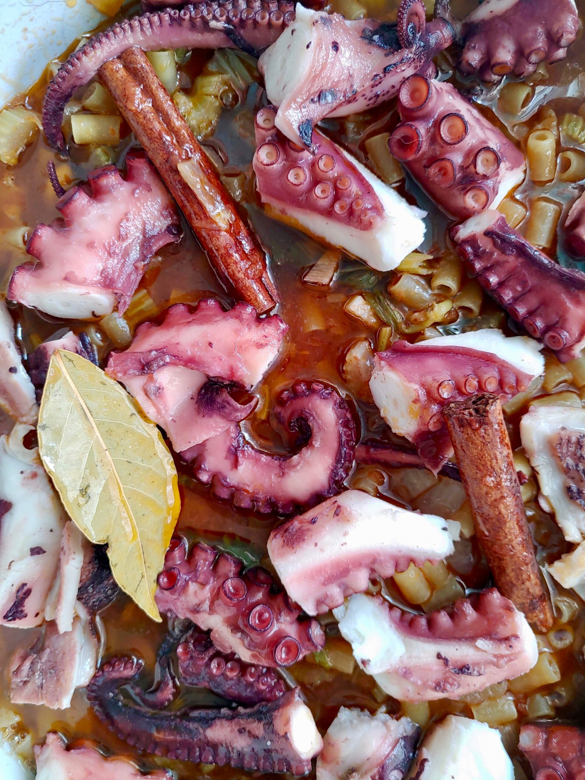 Octopus and pasta | Mia Kouppa