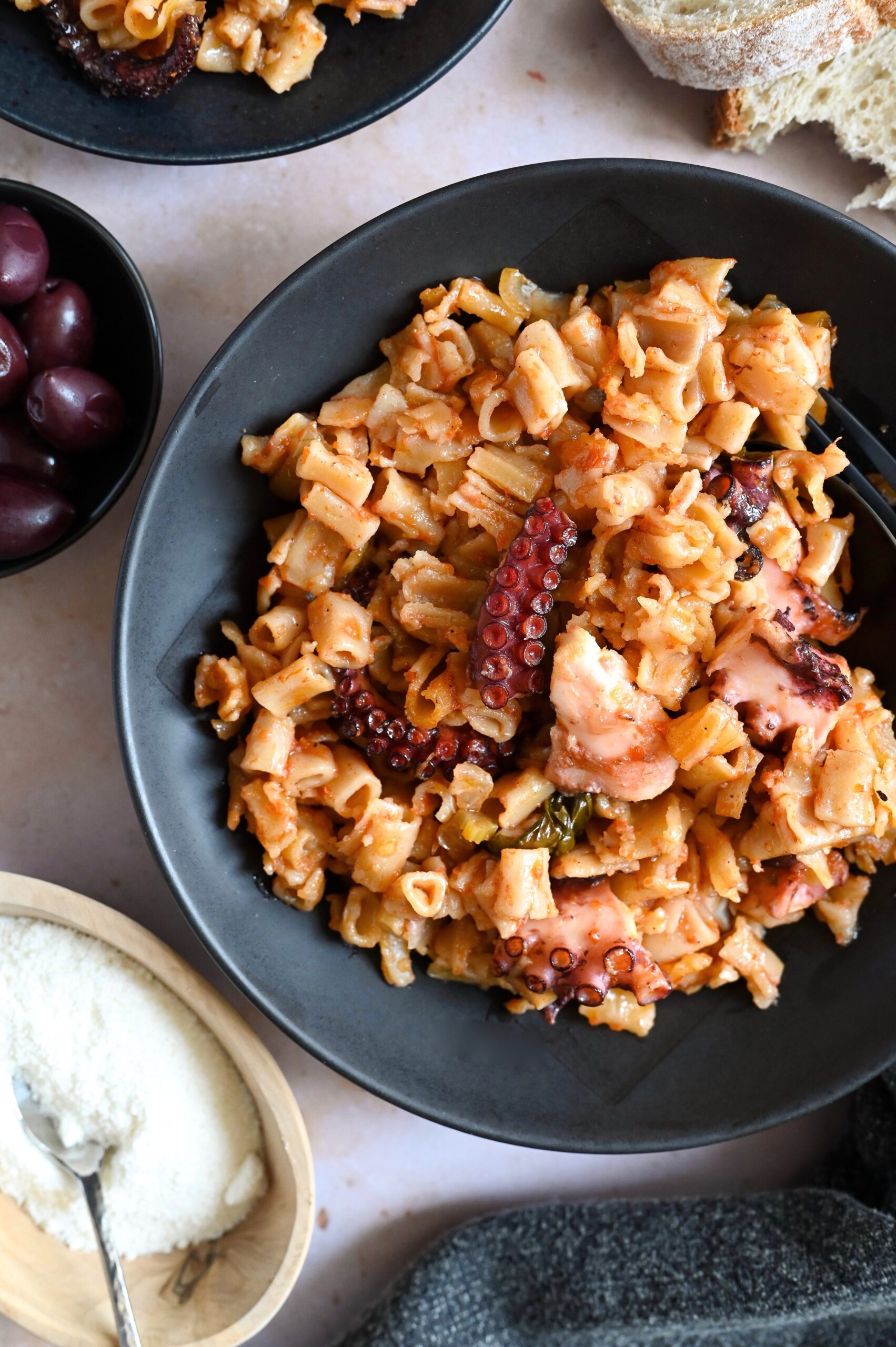 Octopus and pasta | Mia Kouppa