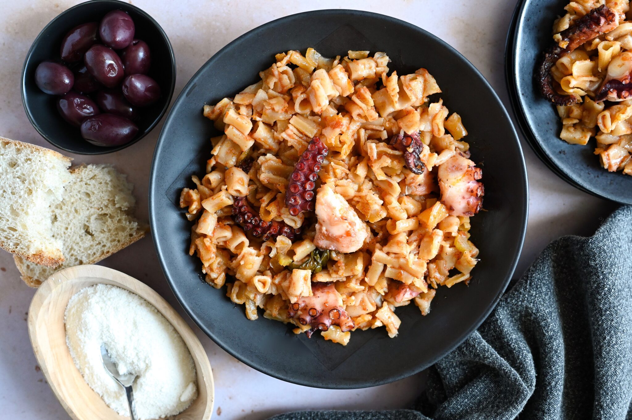 Octopus and pasta | Mia Kouppa