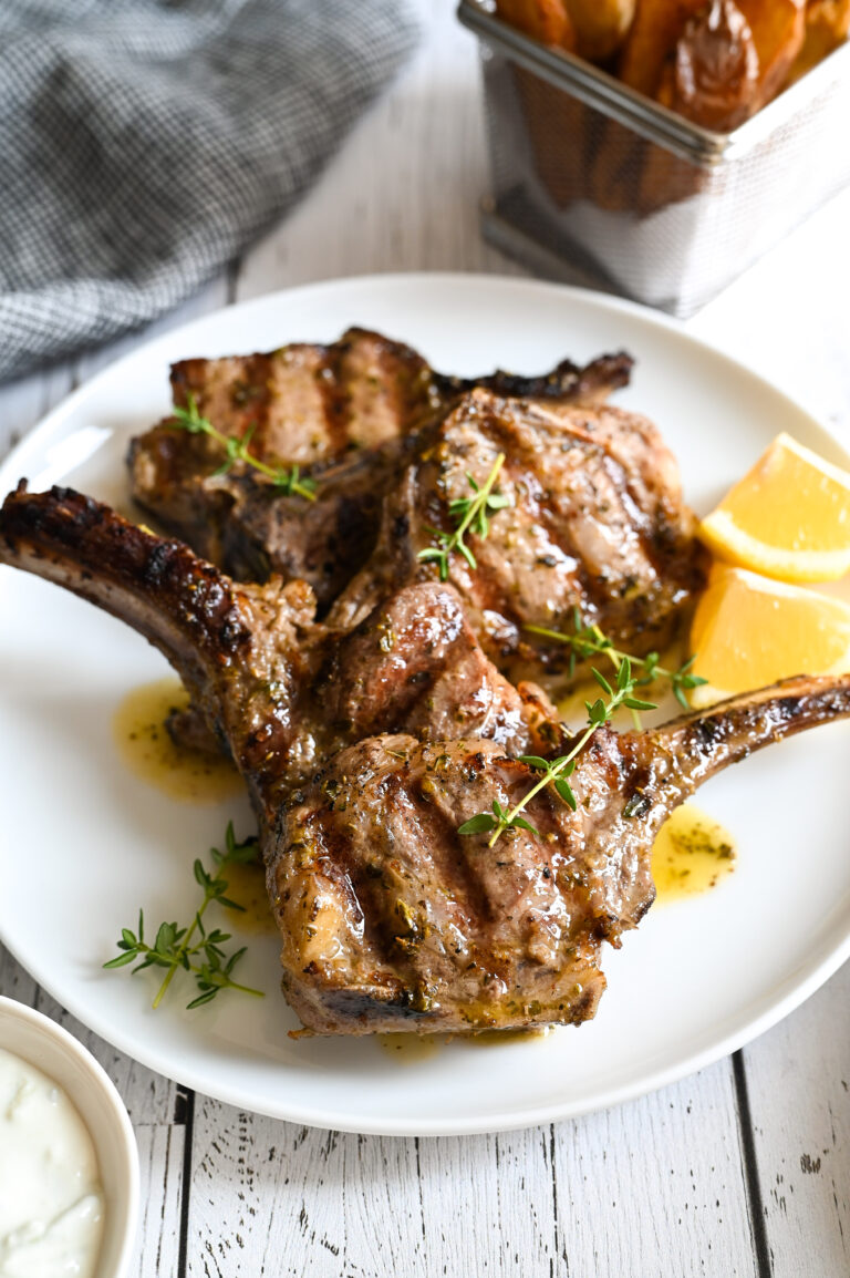Greek grilled lamb chops (Paidakia arnisia stin skara) - Mia Kouppa ...