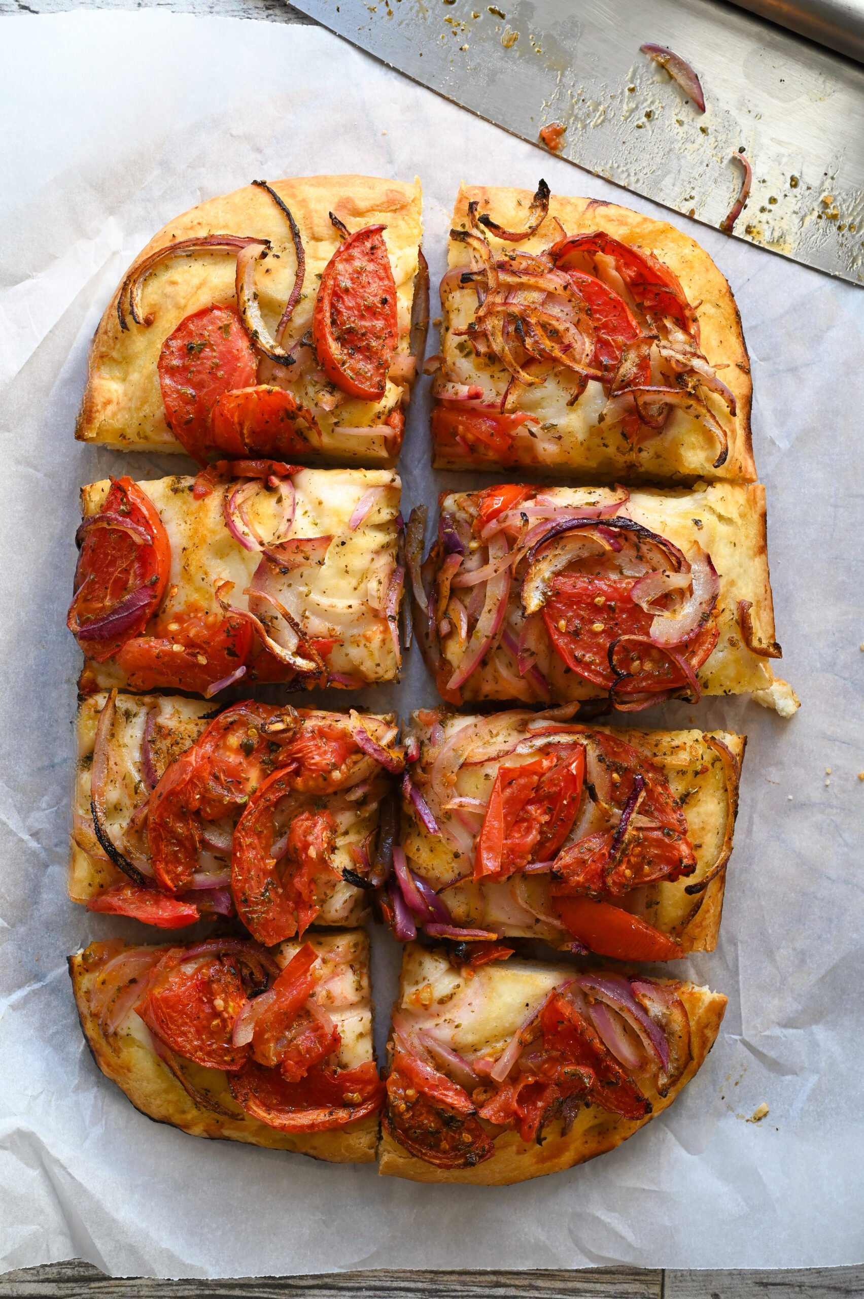 Ladenia Greek flatbread - Mia Kouppa, Traditional Greek recipes