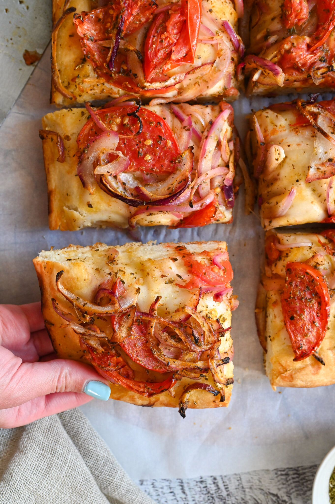 Ladenia Greek flatbread - Mia Kouppa, Traditional Greek recipes