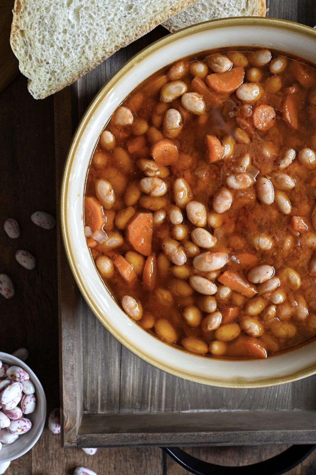 Borlotti bean soup - Mia Kouppa, Traditional Greek recipes etc...