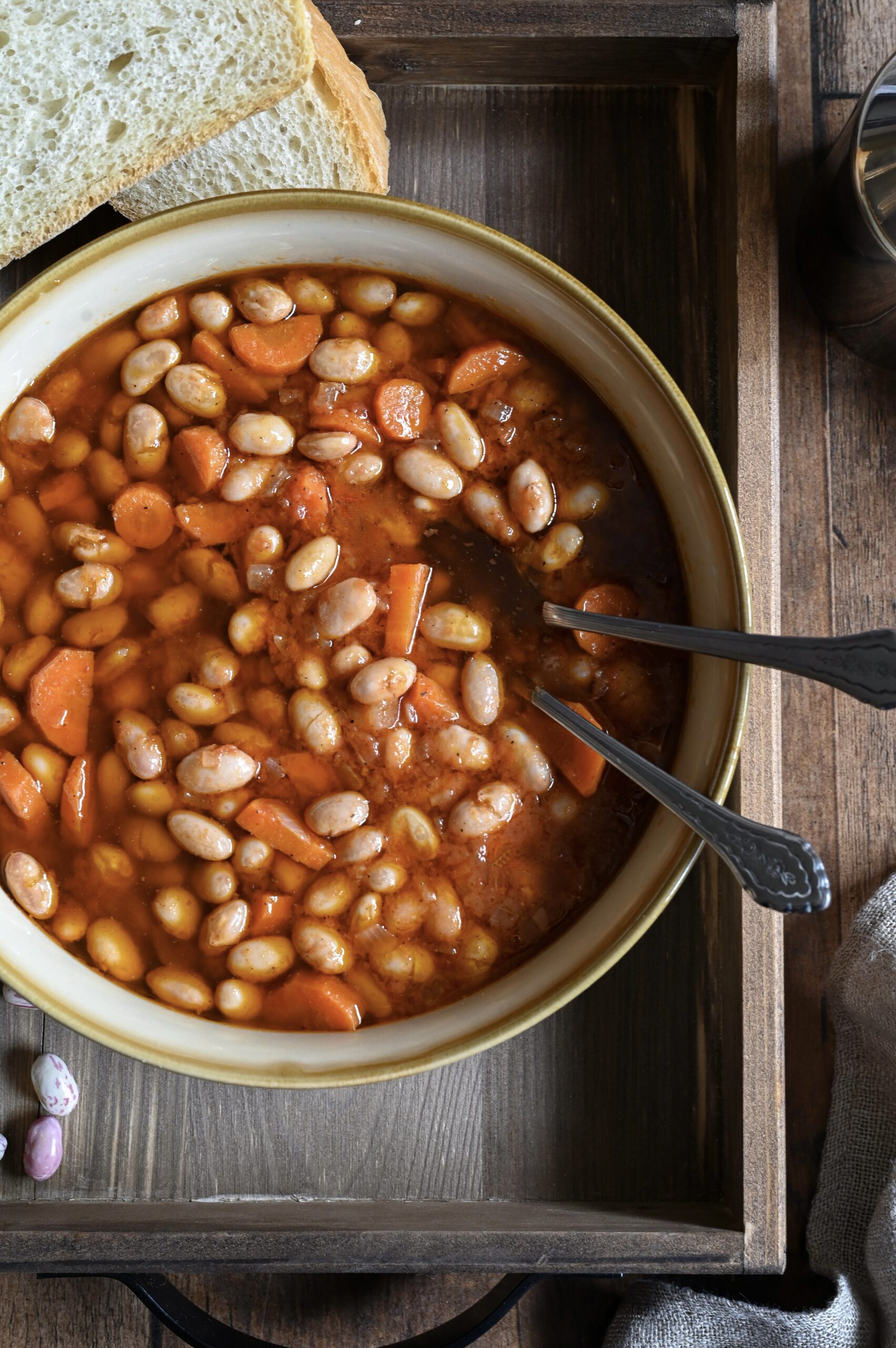 Borlotti bean soup - Mia Kouppa, Traditional Greek recipes etc...