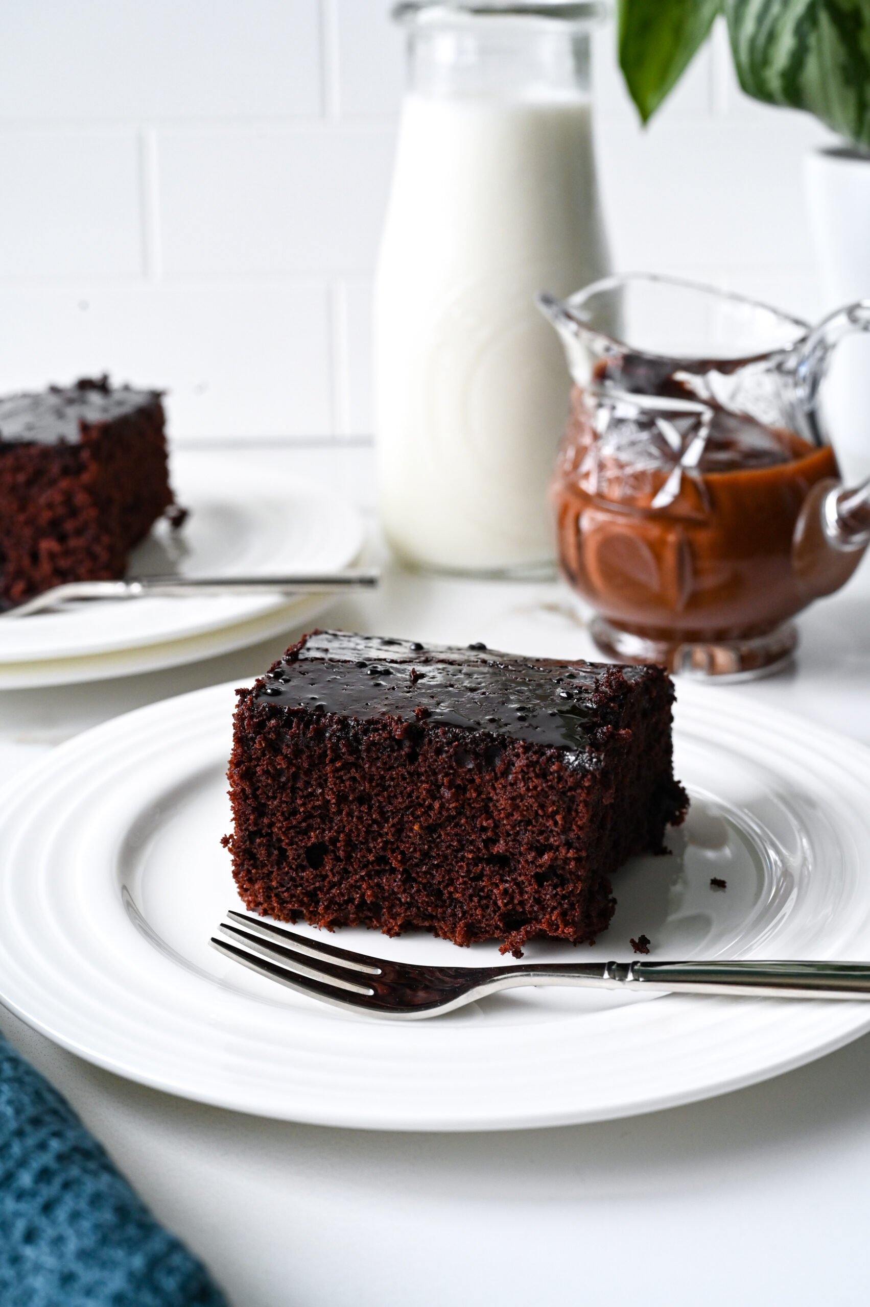 Greek chocolate cake (Sokolatopita) - Mia Kouppa, Greek recipes