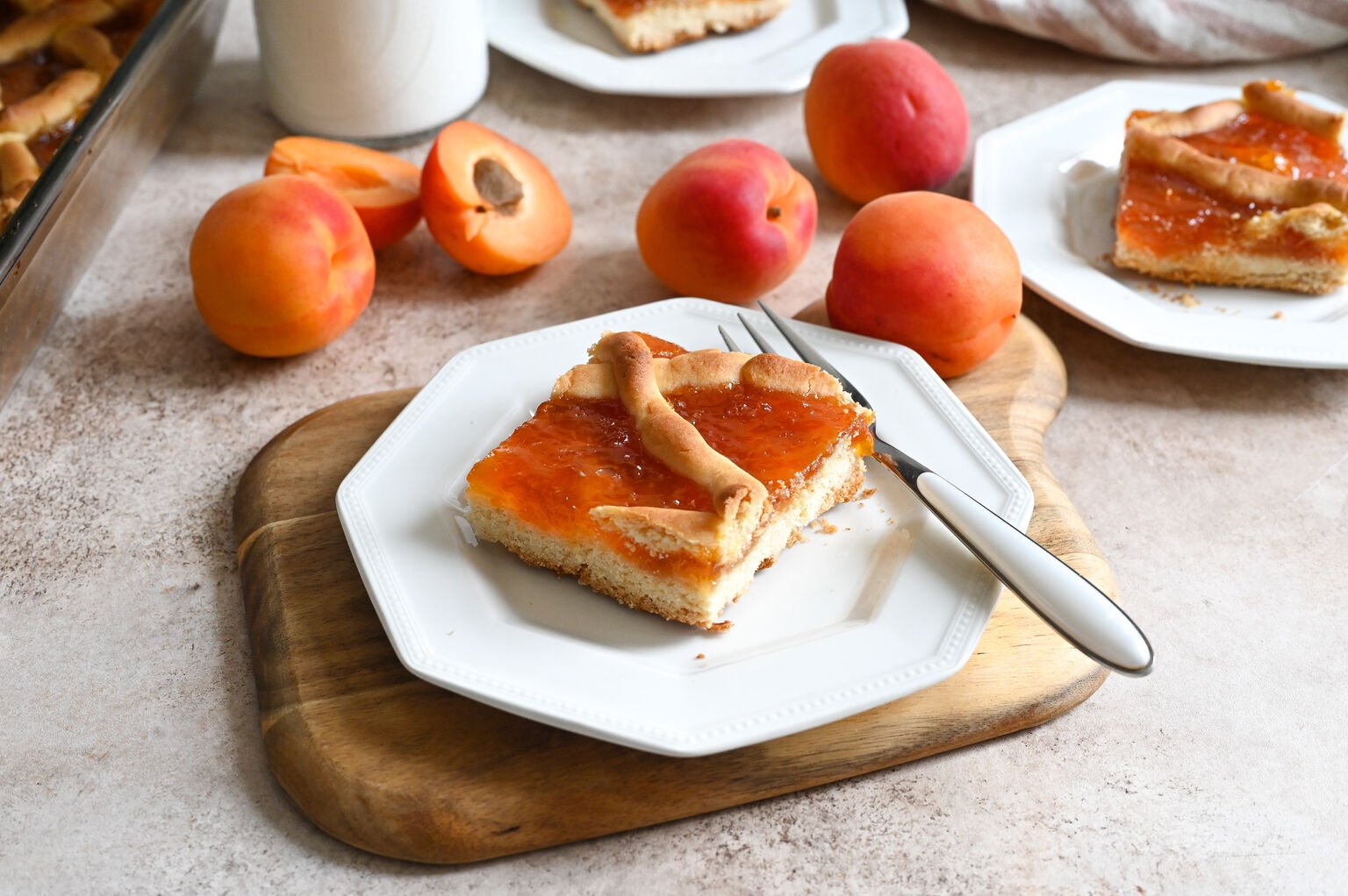 Pasta Flora (Greek jam tart recipe) - Mia Kouppa