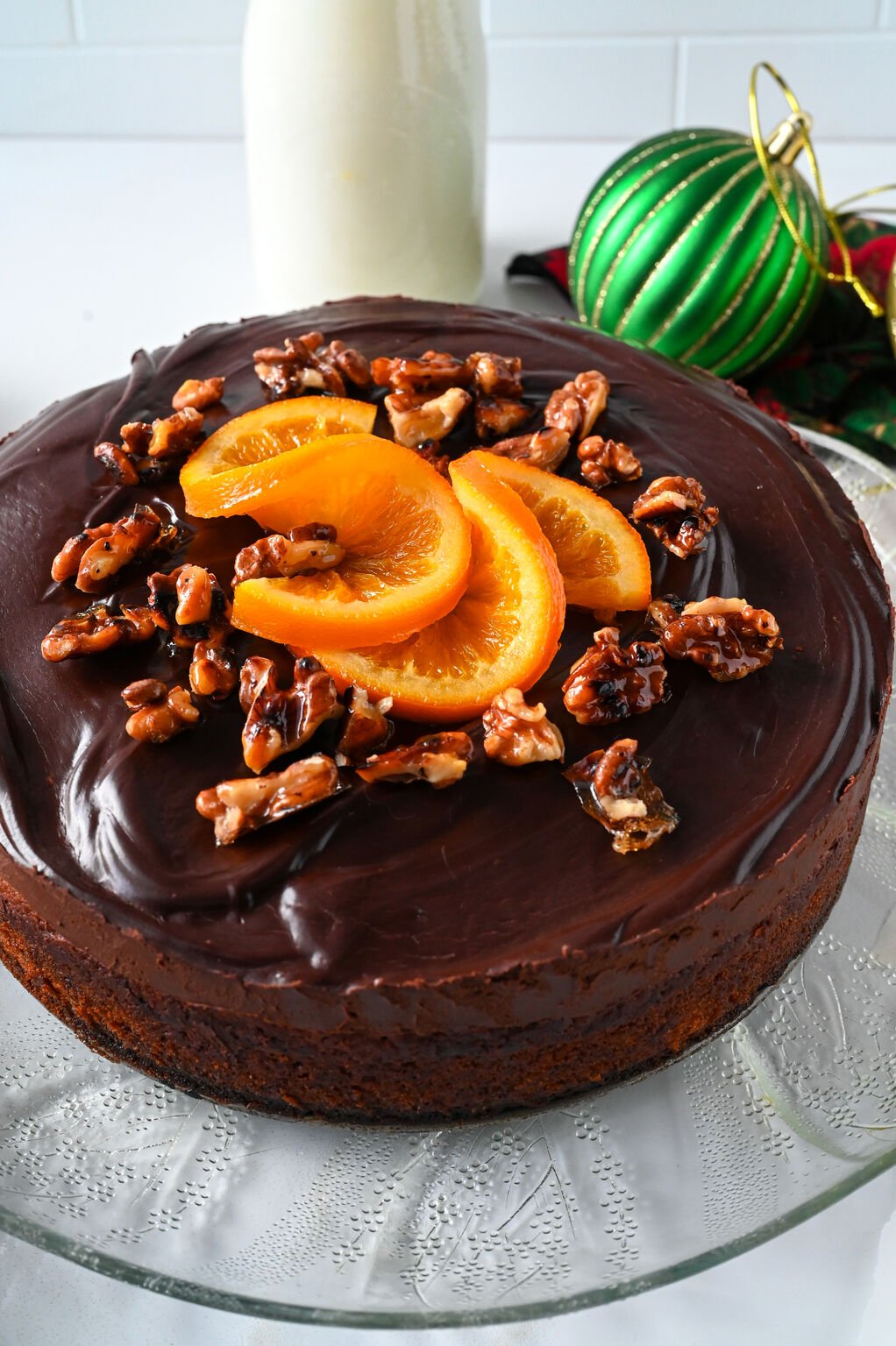 Melomakarona (Greek cookie) cake with chocolate - Mia Kouppa, Greek ...