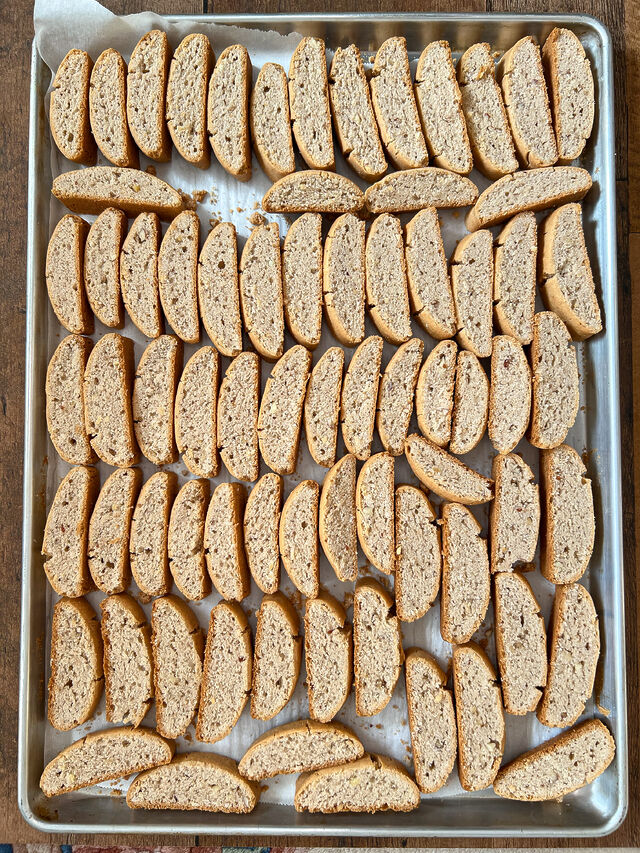 Paximadia or Paximathia, Greek biscotti - Mia Kouppa