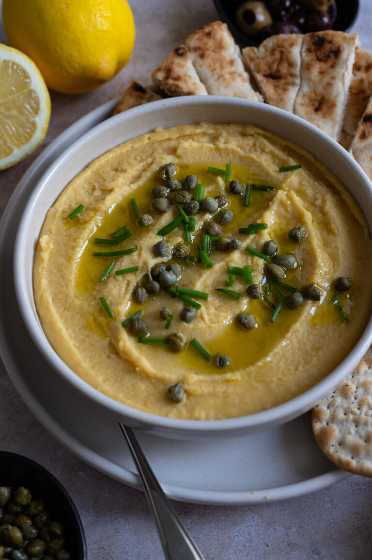 Fava, Greek yellow split pea dip - Mia Kouppa, Greek recipes