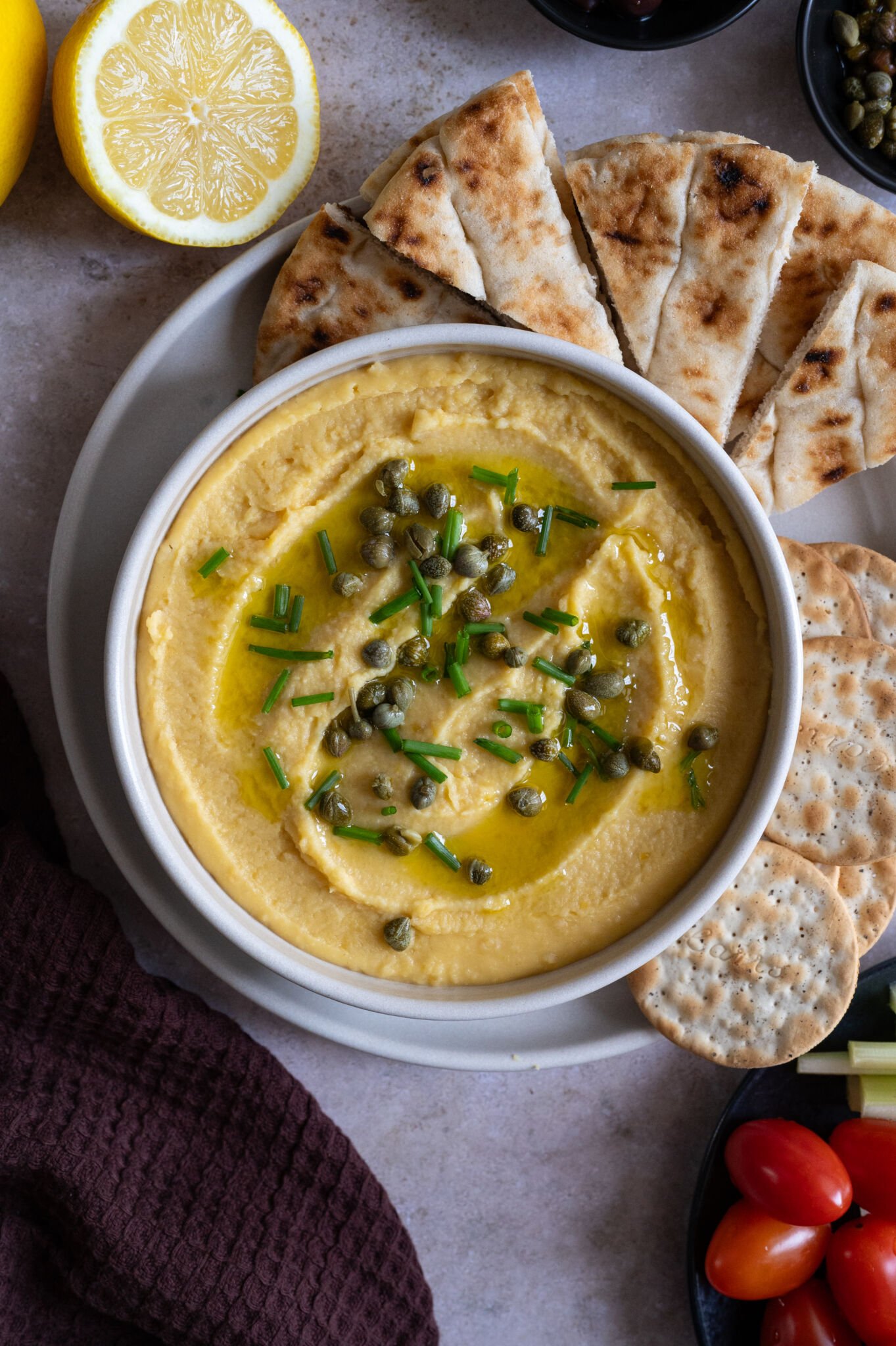 Fava, Greek yellow split pea dip - Mia Kouppa, Greek recipes