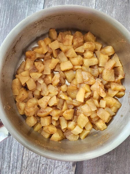 Greek ekmek kataifi with apple - Custard and whipped topping dessert ...