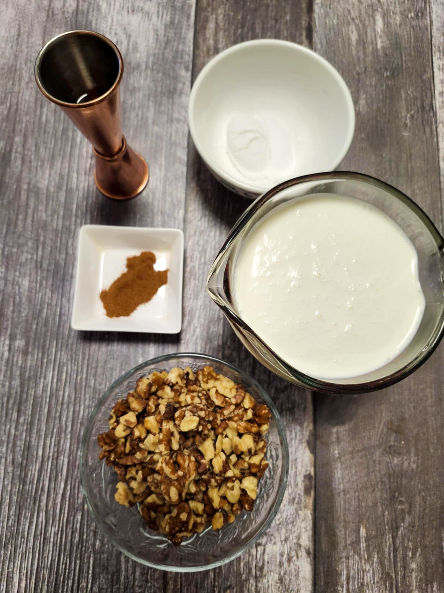 Greek ekmek kataifi with apple - Custard and whipped topping dessert ...