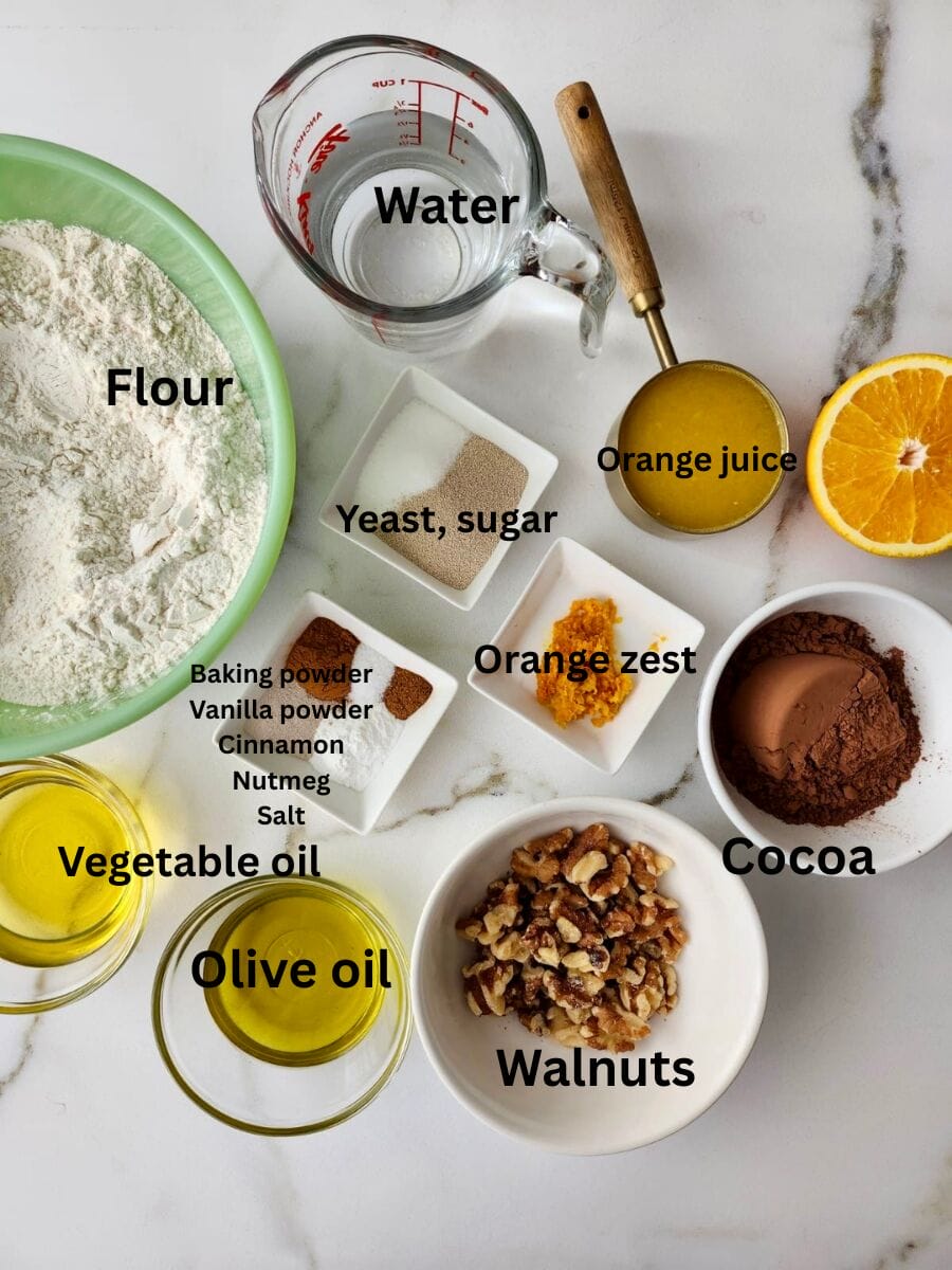 Roxakia, Traditional Greek vanilla and chocolate pastries soaked in ...