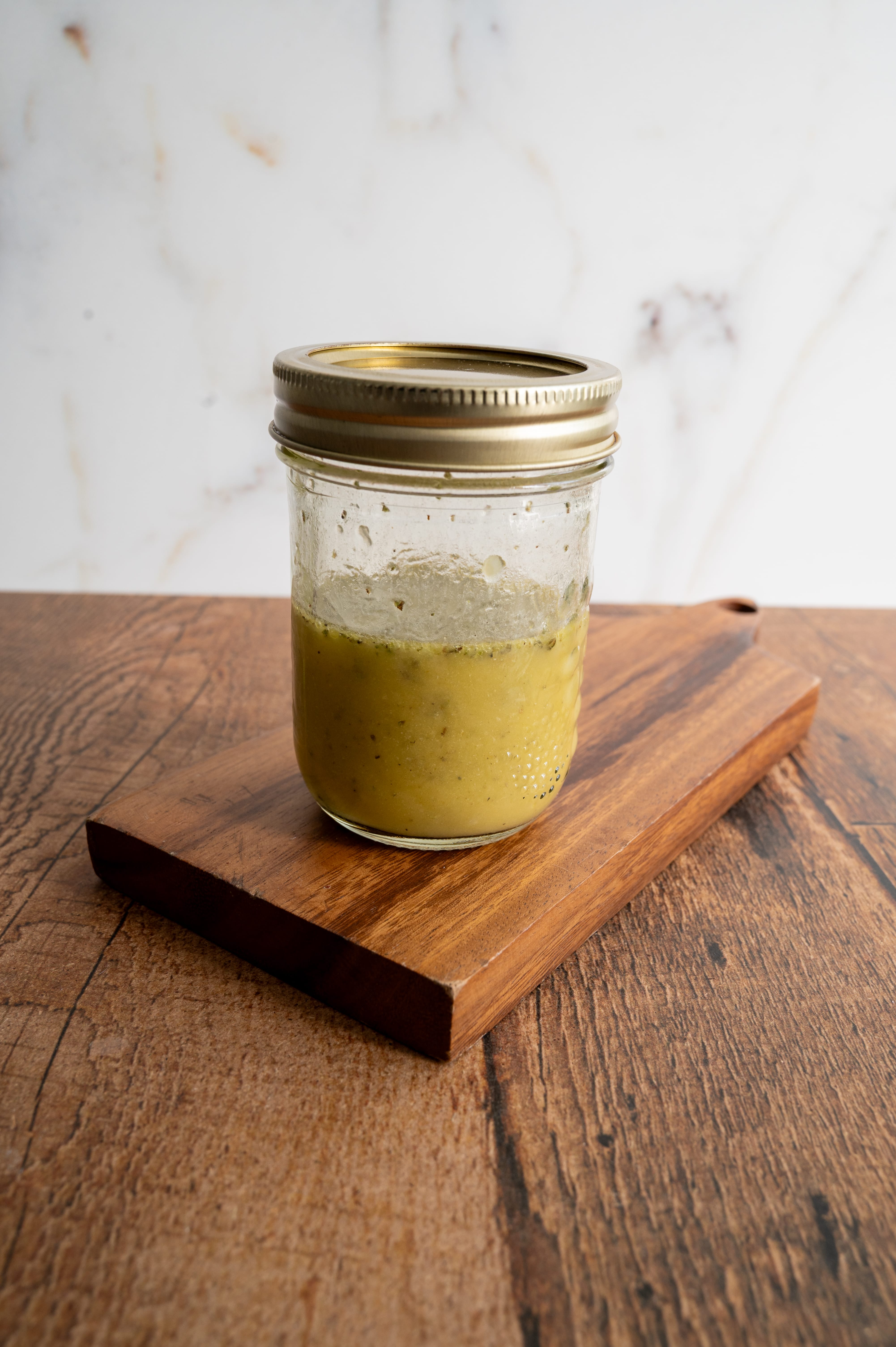 Authentic Greek Salad Dressing Recipe (Easy & Homemade) - Mia Kouppa